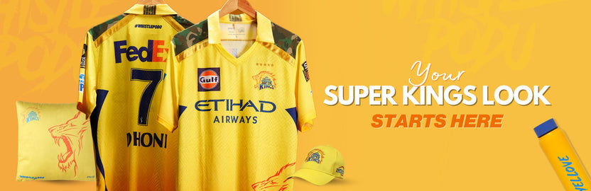 Buy CSK Official Jersey, Caps, Sippers, Kitbags & More | playR ...